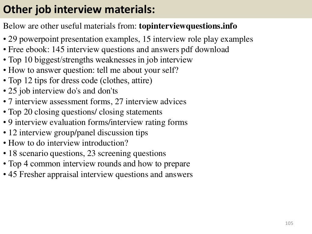 80 Appraisal Interview Questions And Answers 80-appraisal-interview-questions-and-answers