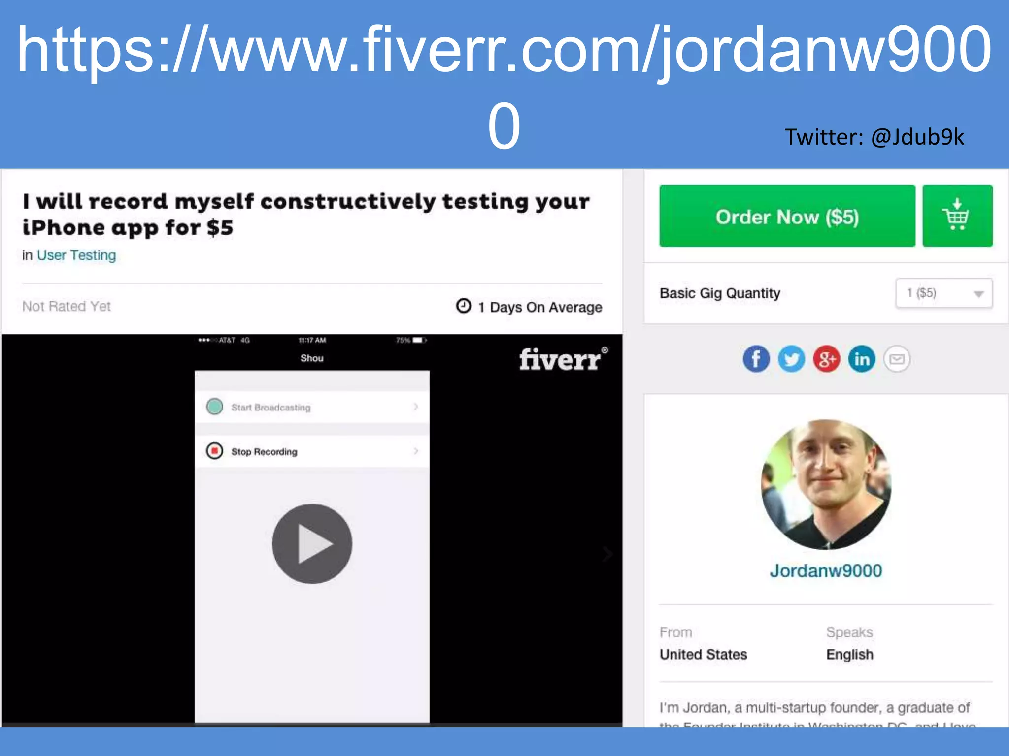 Top 10 app testing gigs on Fiverr | PPT