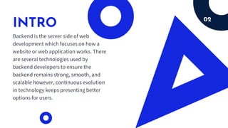 Top 10 Backend Technologies To Know In 2022 | PDF