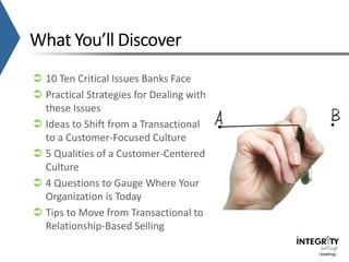 Practical Strategies to Address the Top 10 Issues Facing Banks Today | PPTX