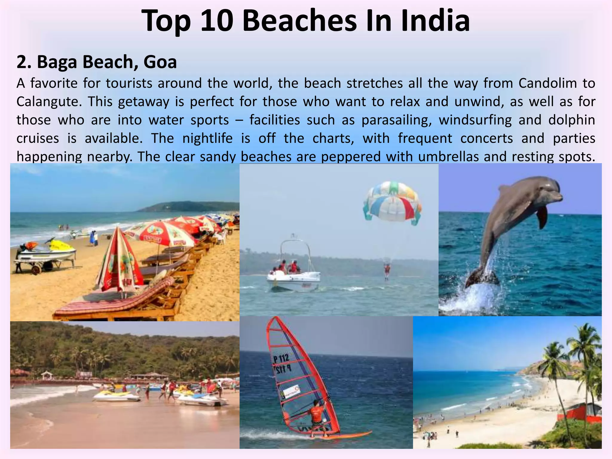Top 10 Beaches in India | PPTX
