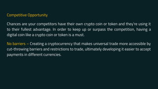 Top 10 benefits of creating cryptocurrency for business | PDF | Stocks ...