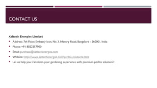 Top 10 Benefits of Using Perlite in Gardening.pptx