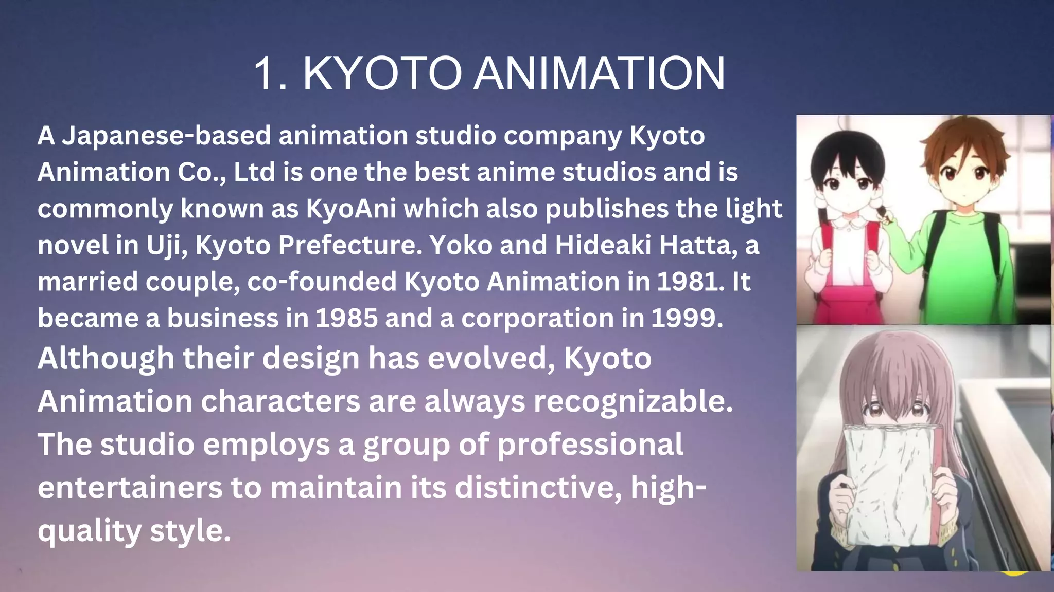 top 10 best anime studios.pptx | Home Entertainment Systems | Consumer ...