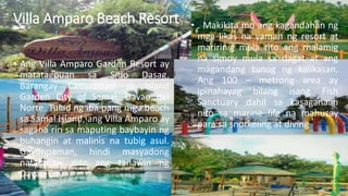 Best beach resorts in samal island | PPTX