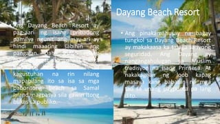 Best beach resorts in samal island | PPT