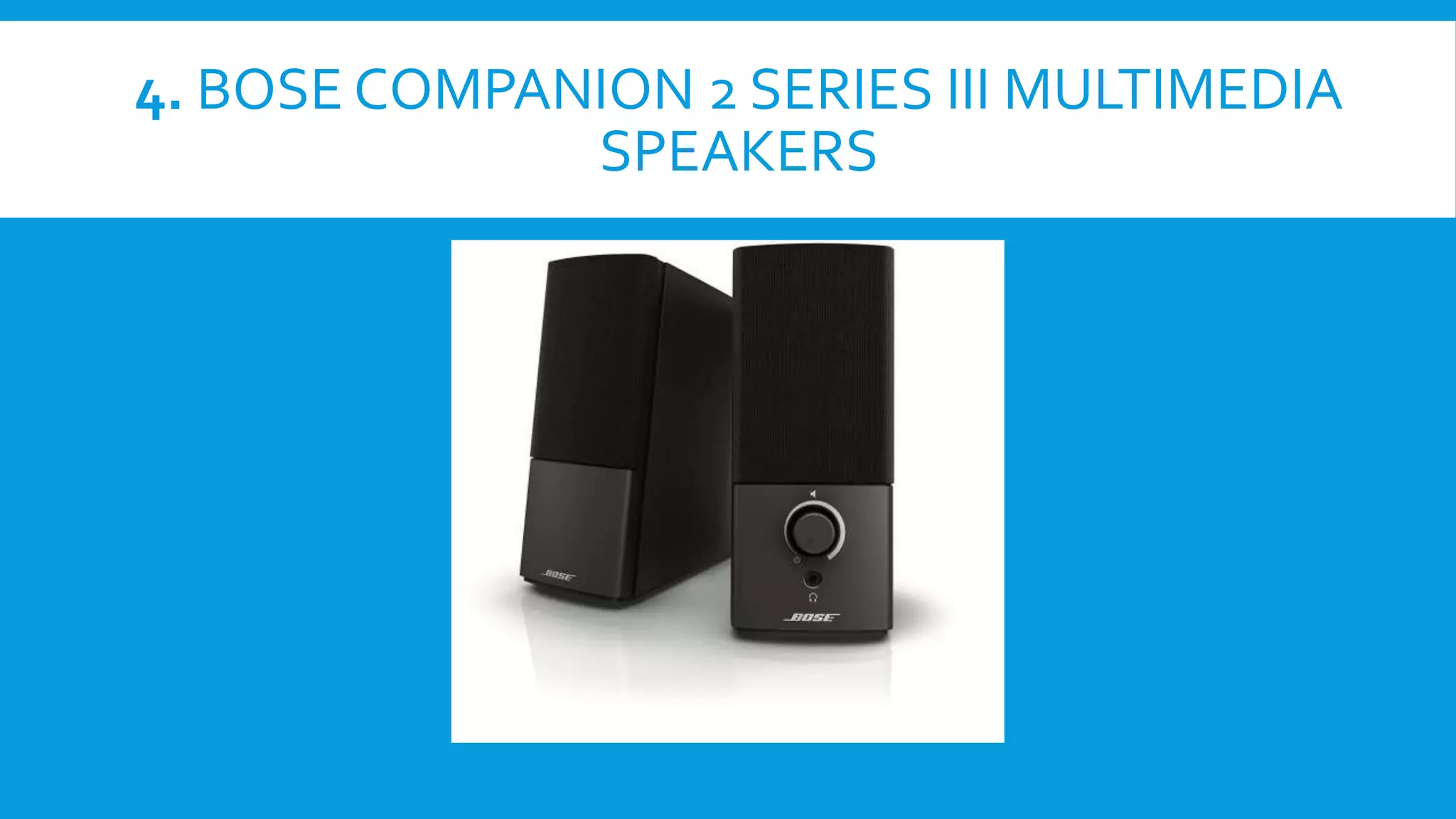 Top 10 Best Bose Speakers | PPT
