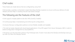 Top 10 Best DevOps tools in 2020 | PPT