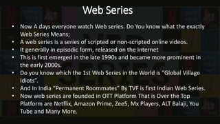 Top 10 best indian web series you must | PPTX