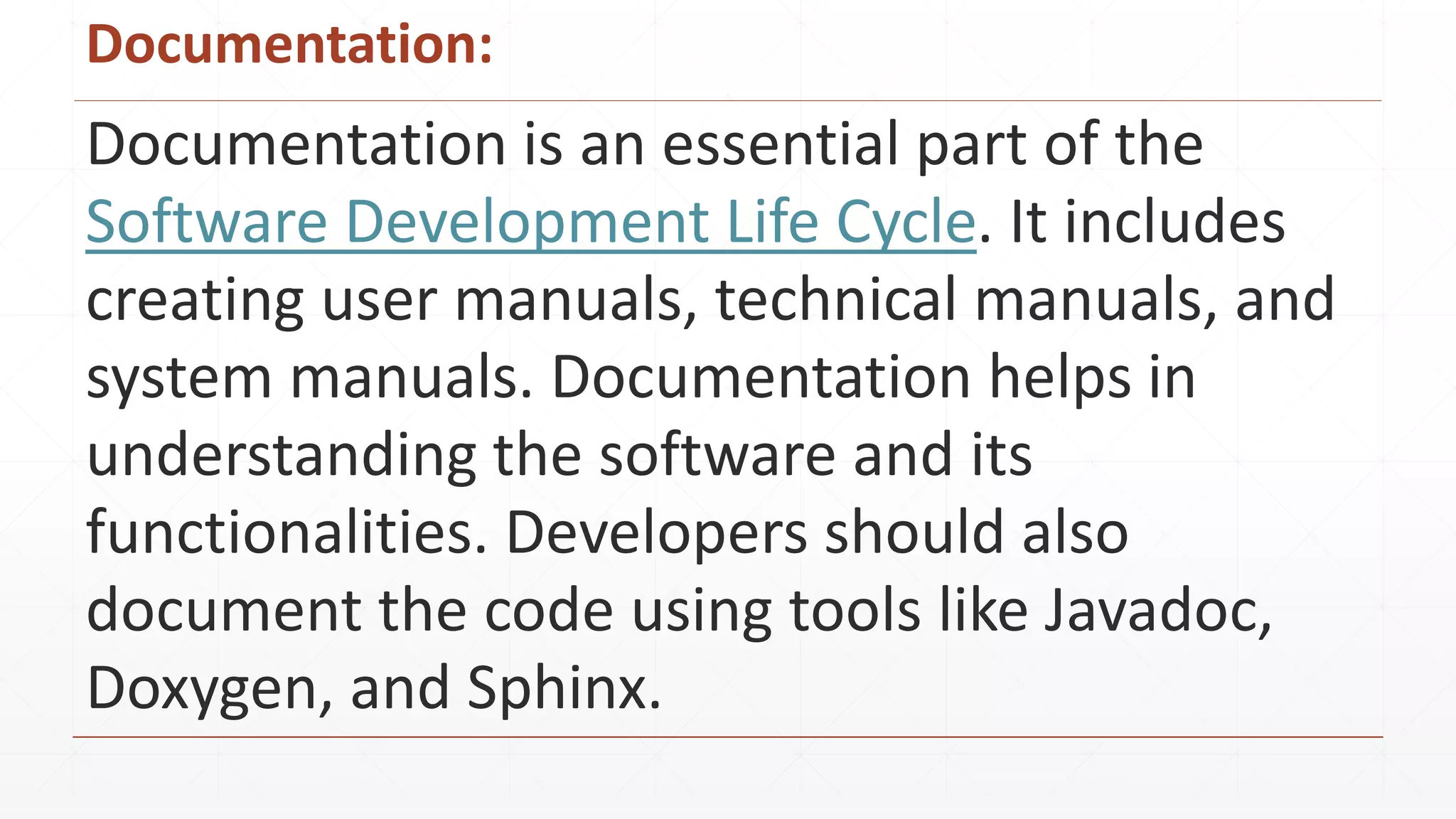 Top 10 Best Practices for Software Development Life Cycle | PPTX