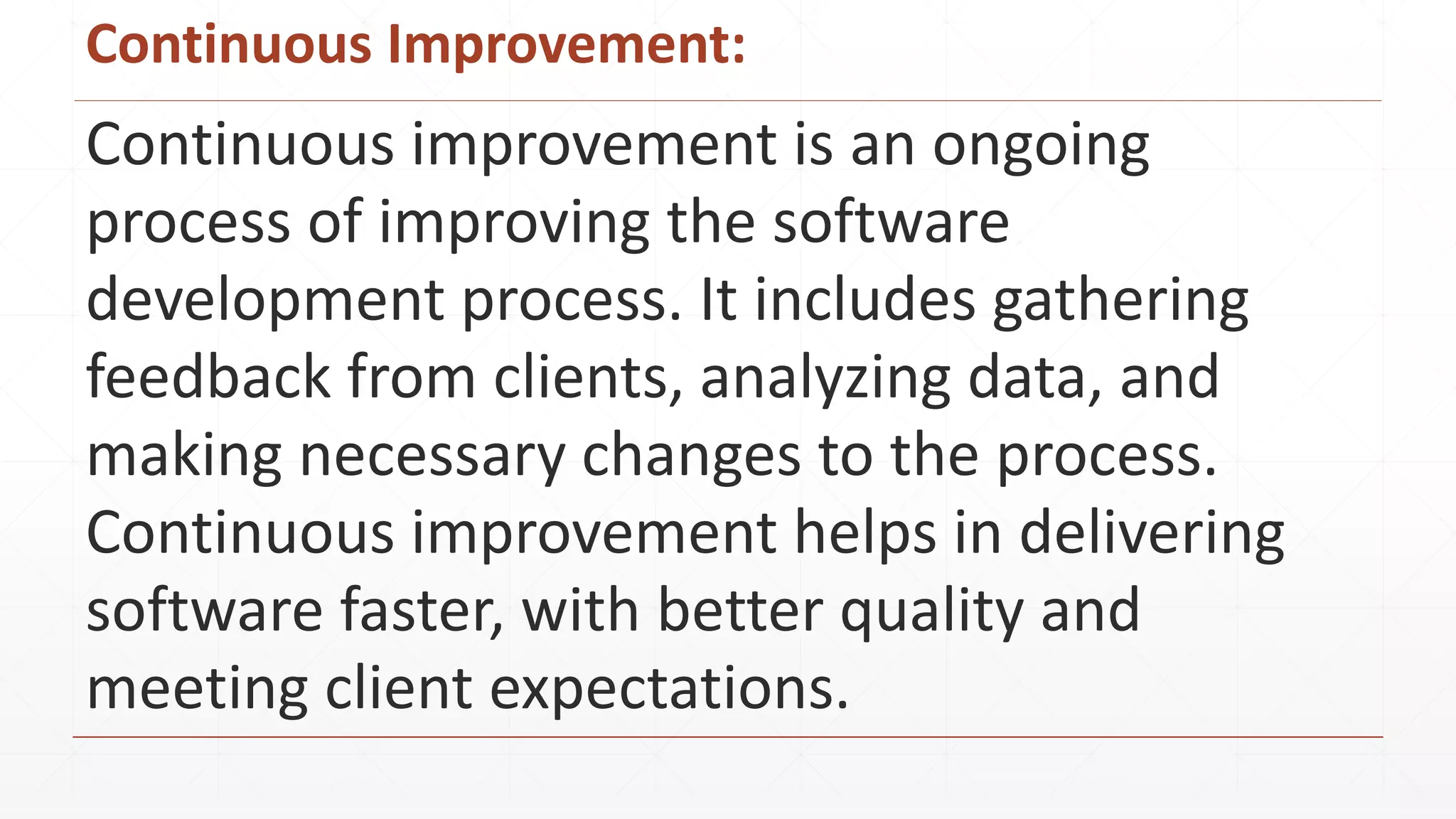 Top 10 Best Practices for Software Development Life Cycle | PPTX