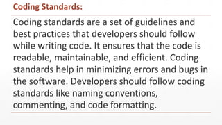 Top 10 Best Practices for Software Development Life Cycle | PPTX | Operating Systems | Computer ...