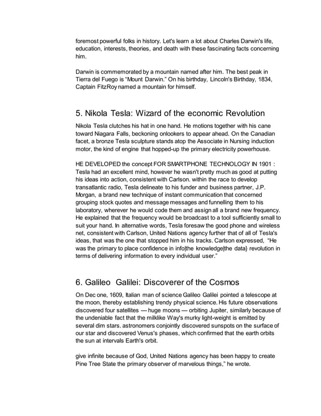 Top 10 best scientiest for all time | PDF