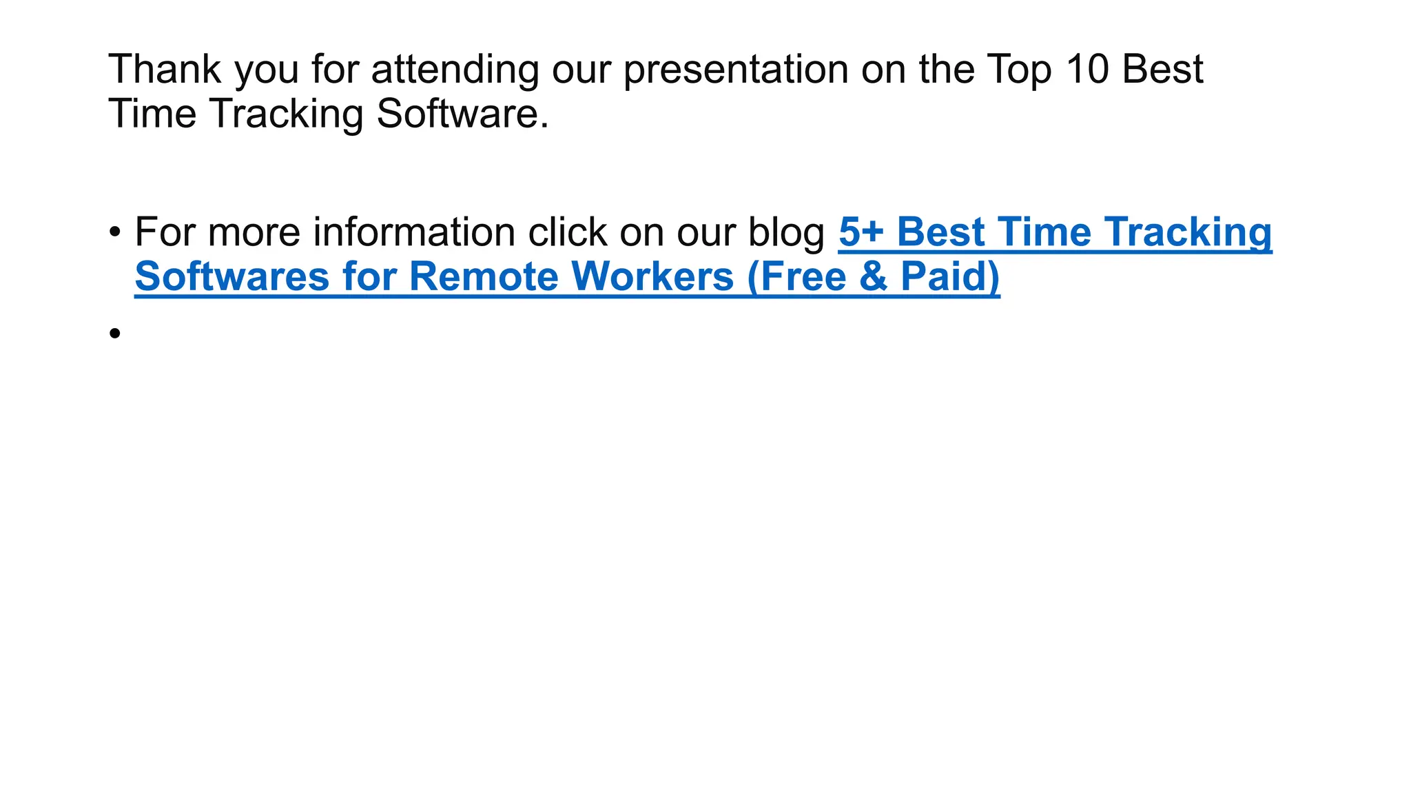 Top 10 Best Time Tracking Software to Improve.pptx