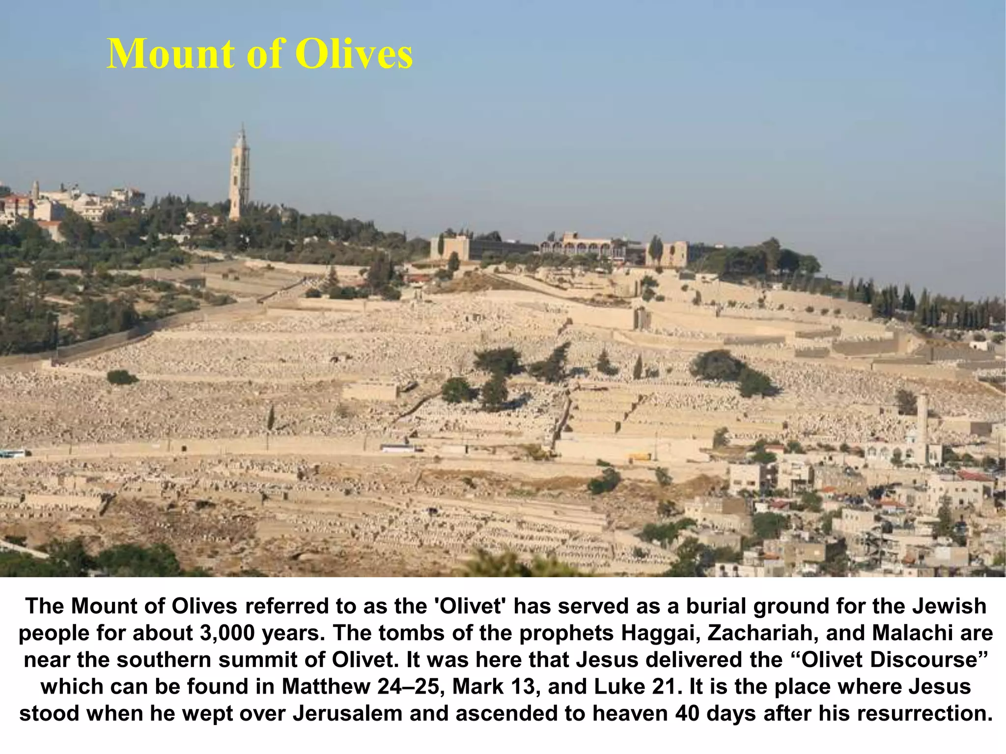 Top 10 Biblical Places in Israel | PPTX