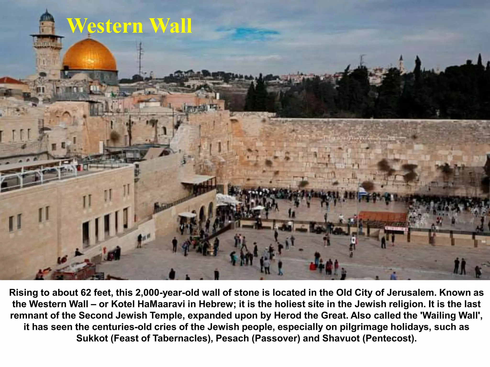 Top 10 Biblical Places in Israel | PPTX