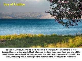 Top 10 Biblical Places in Israel | PPTX