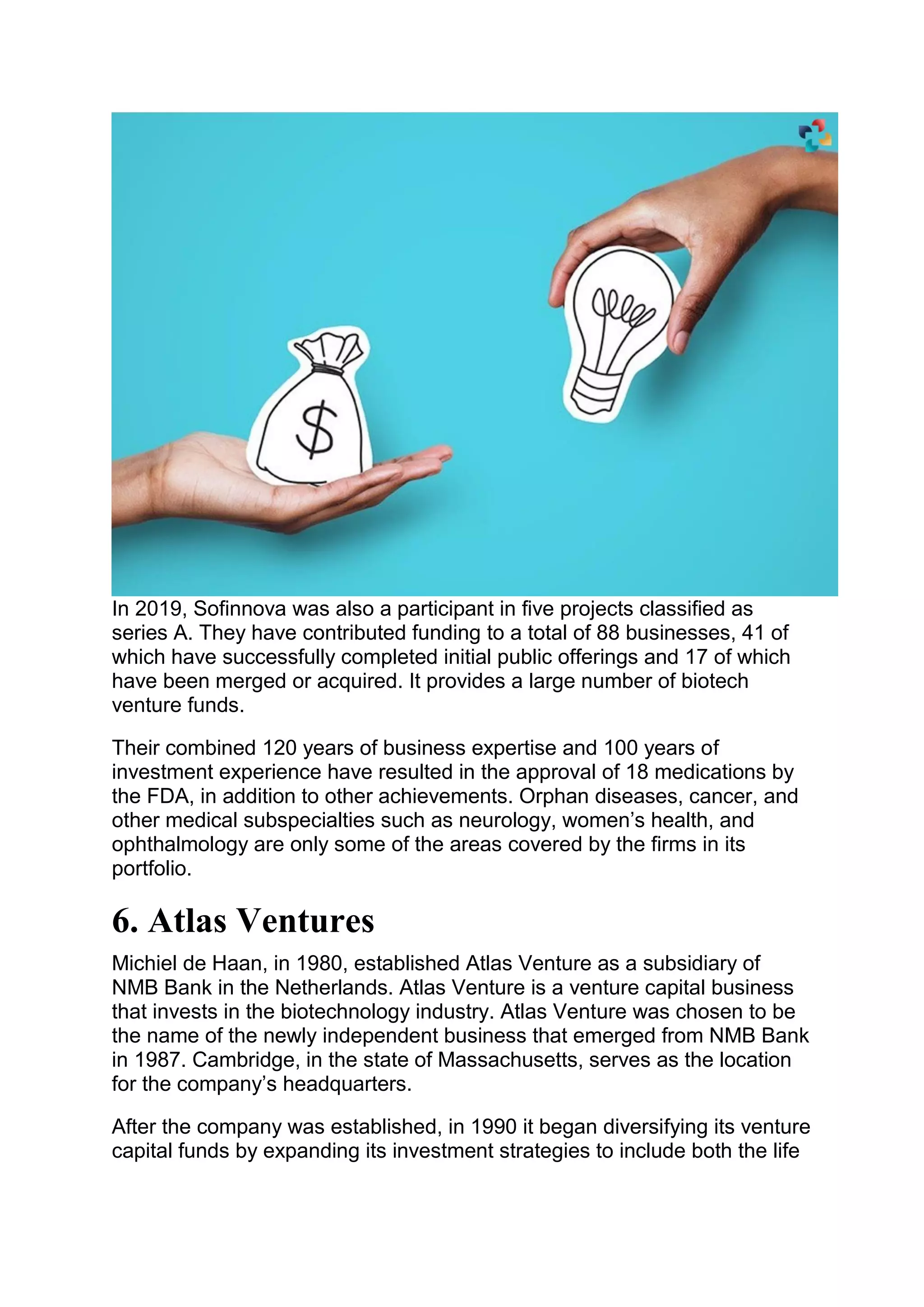 Top 10 biotech venture fund | PDF
