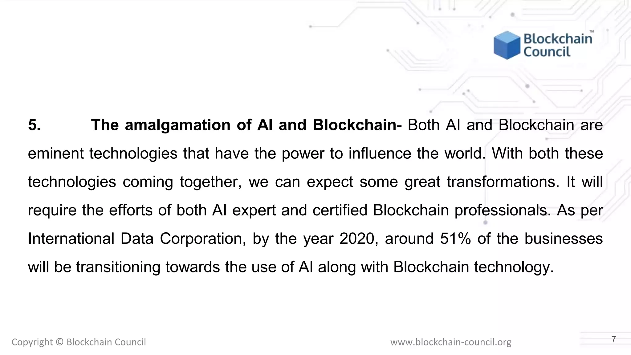 Top 10 blockchain Future Trends | PPTX