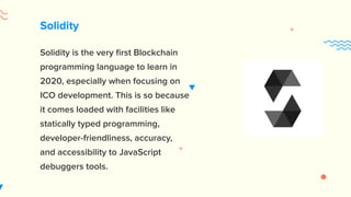 Top 10 Blockchain Programming Languages to Learn in 2020 | PPT