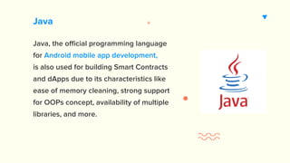 Top 10 Blockchain Programming Languages to Learn in 2020 | PPT