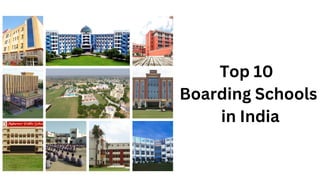 Top 10 Boarding Schools in India - jhunjnunu Academy | PPT