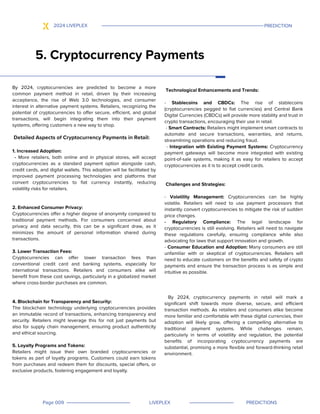 TOP 10 BOLD PREDICTIONS FOR RETAIL IN 2024 | PDF | Retail Industry ...