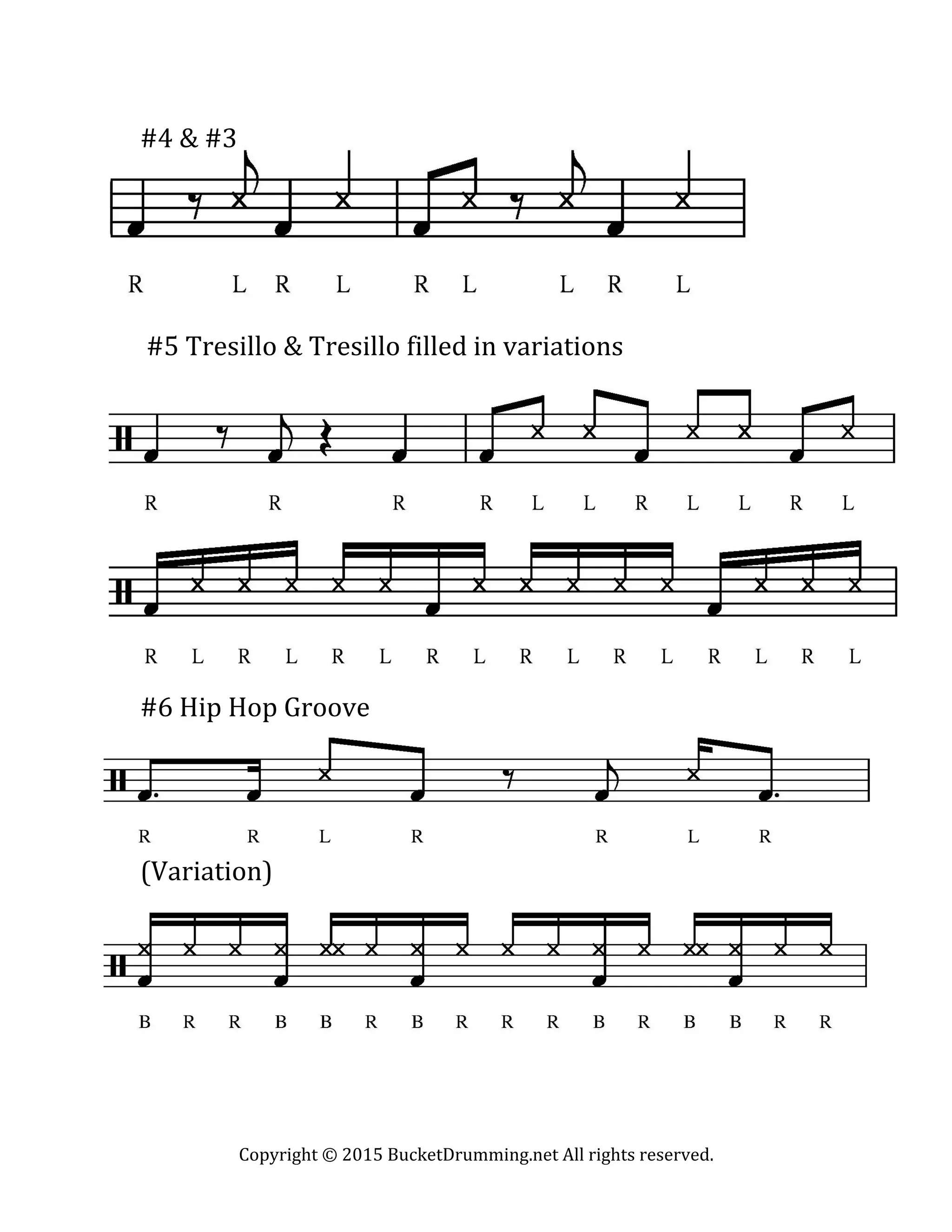 Top 10 bucket drumming beats! | PDF