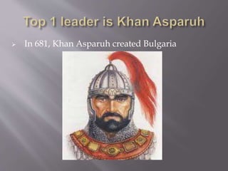 Top 10 Bulgarian leaders + | PPT