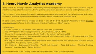 Top 10 business analytics courses | PPT