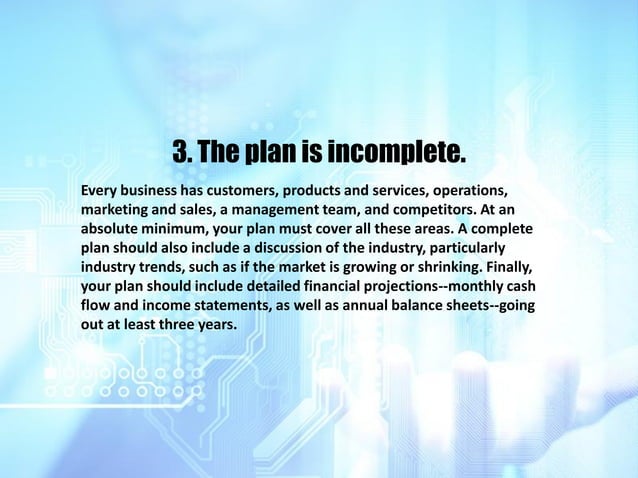 Top 10 Business Plan Mistakes You Should Avoid | PDF | Financial ...