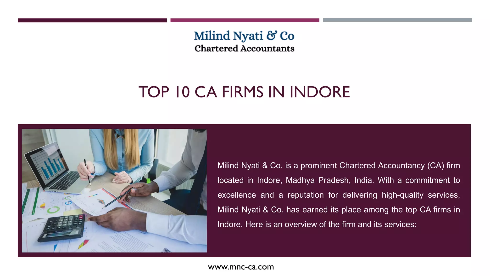 TOP 10 CA FIRMS IN INDORE | PDF