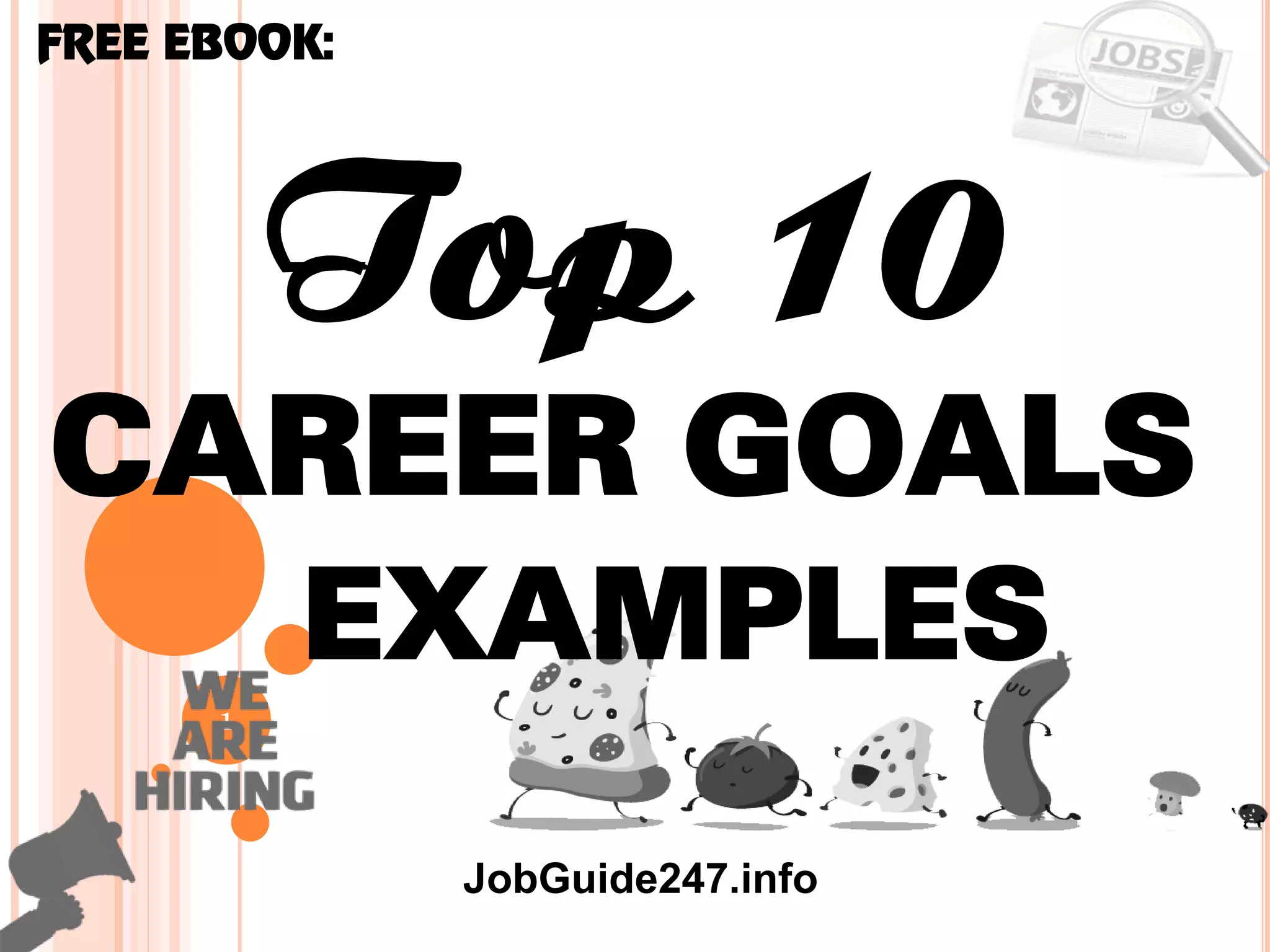 Top 10 career goals examples | PDF