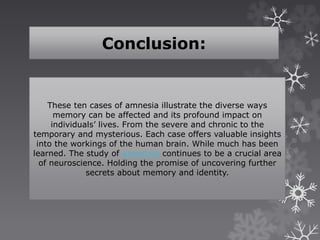 Top 10 Cases of Amnesia A Journey through Memory Loss.pptx