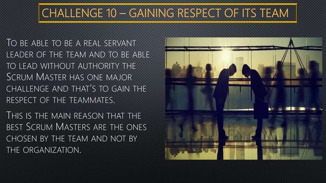Top 10 challenges faced by the scrum master | PPT