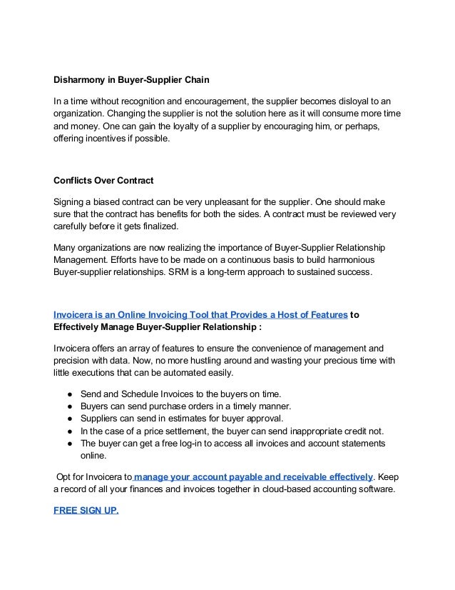 Top 10 challenges faced in buyer supplier relationship management