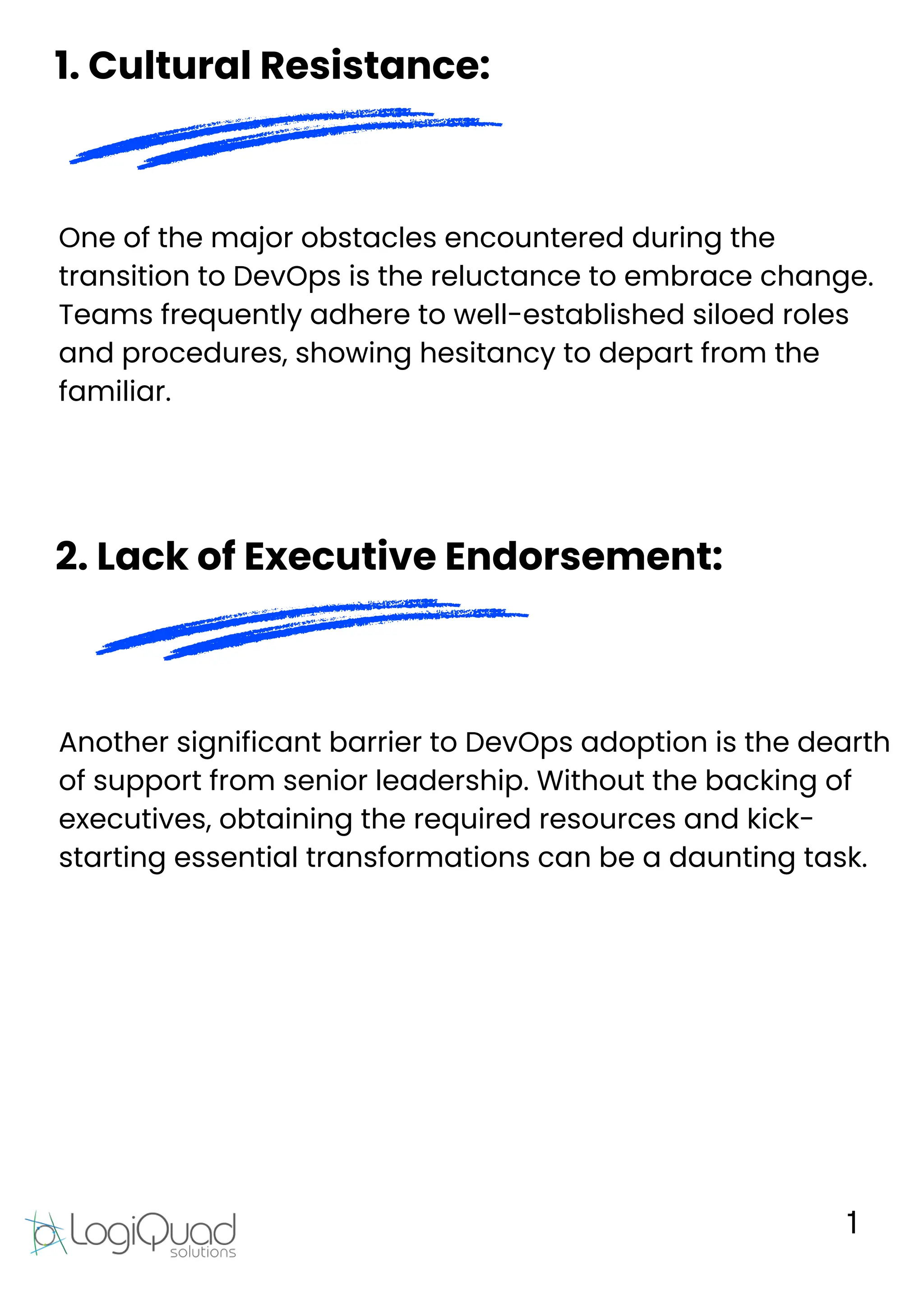 Top 10 Challenges Of Devops Implementationpdf