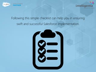 Top 10 Checklist For Successful Salesforce Implementation | PDF