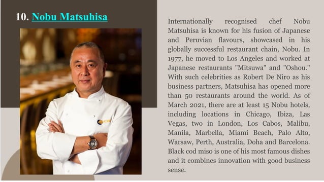Top 10 Chefs Who've Mastered Both the Kitchen and the Business World.pptx