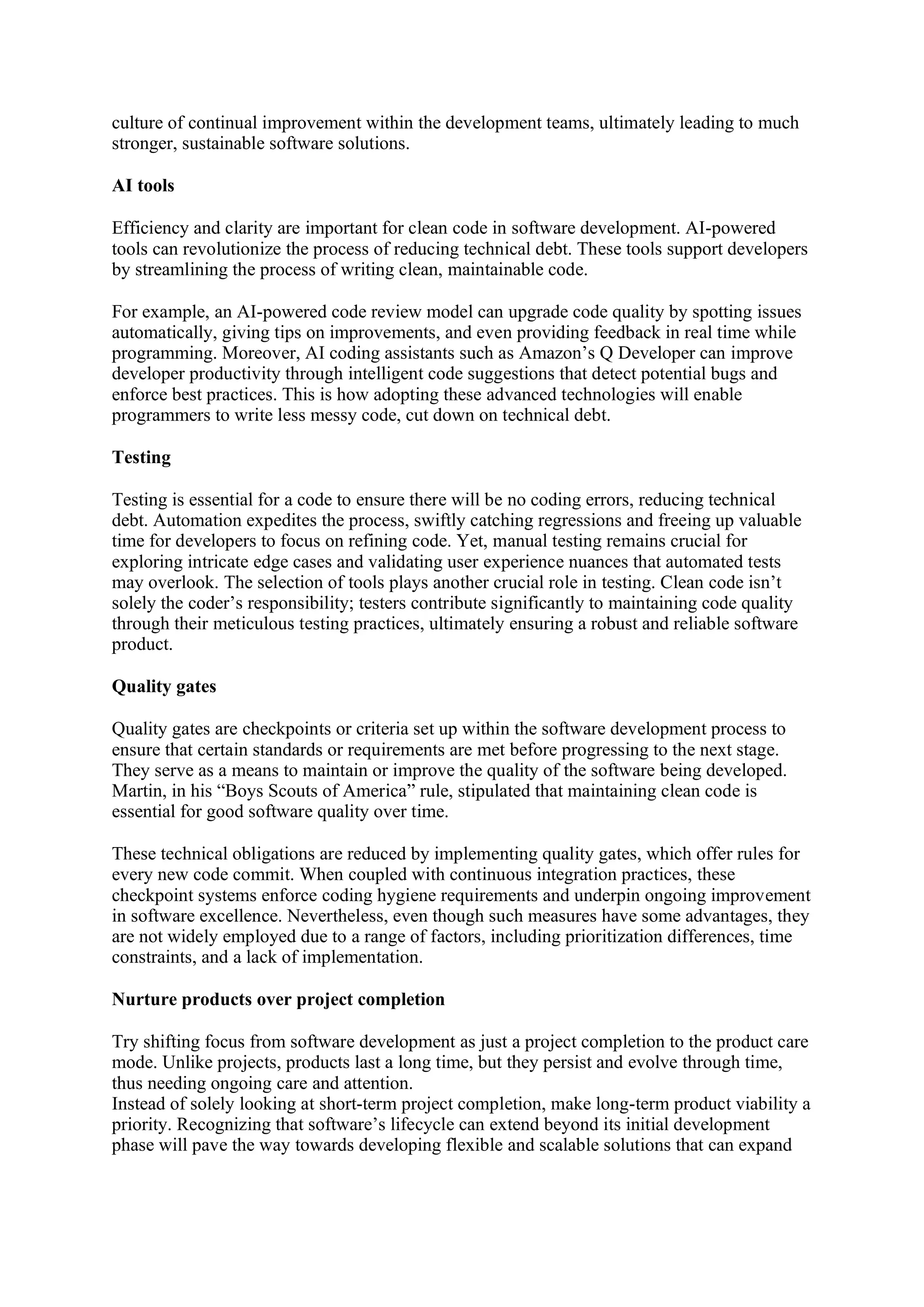 Top 10 Clean Code Practices To Reduce Technical Debt Pdf