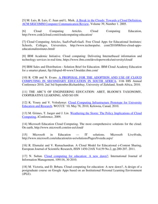 Top 10 cloud computing papers | PDF