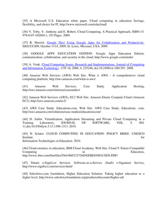 Top 10 cloud computing papers | PDF