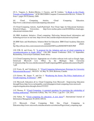 Top 10 cloud computing papers | PDF