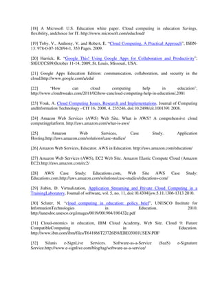 Top 10 cloud computing papers | PDF