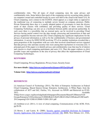 Top 10 cloud computing papers | PDF