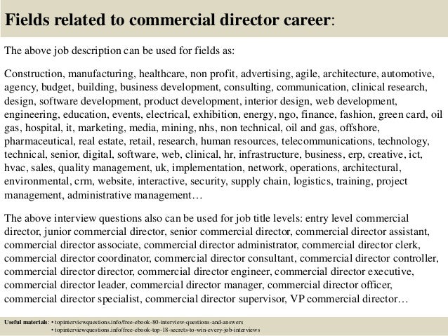 Top 10 commercial Director Interview Questions And Answers top-10-commercial-director-interview-questions-and-answers