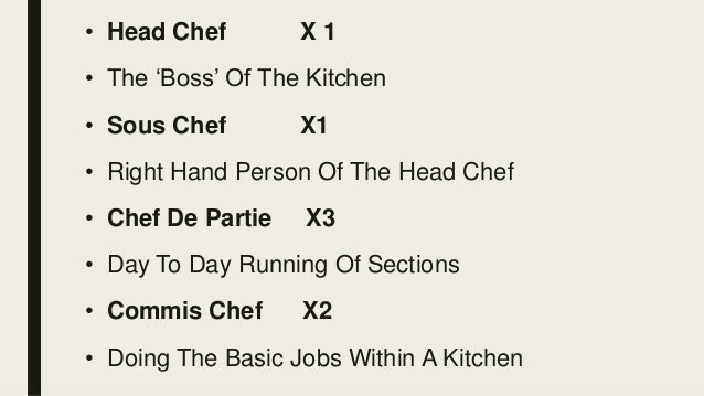Top 10 commis chef jobs