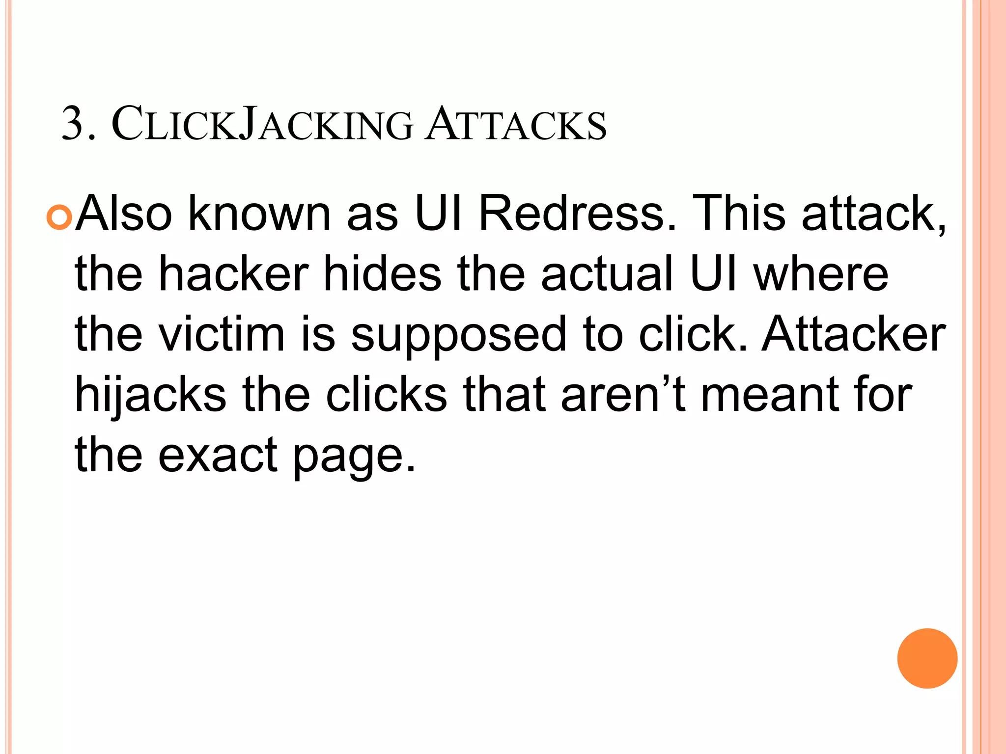 Top 10 common hacking techniques | PPTX