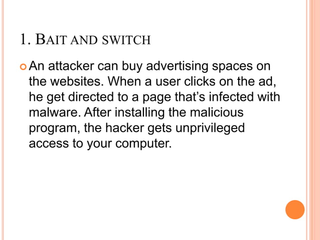 Top 10 common hacking techniques | PPTX | Computing | Technology ...