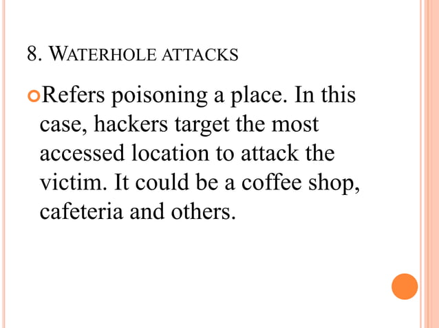 Top 10 common hacking techniques | PPTX | Computing | Technology ...